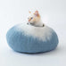 Sky Blue & White Cat Cave – Cat Cave Co